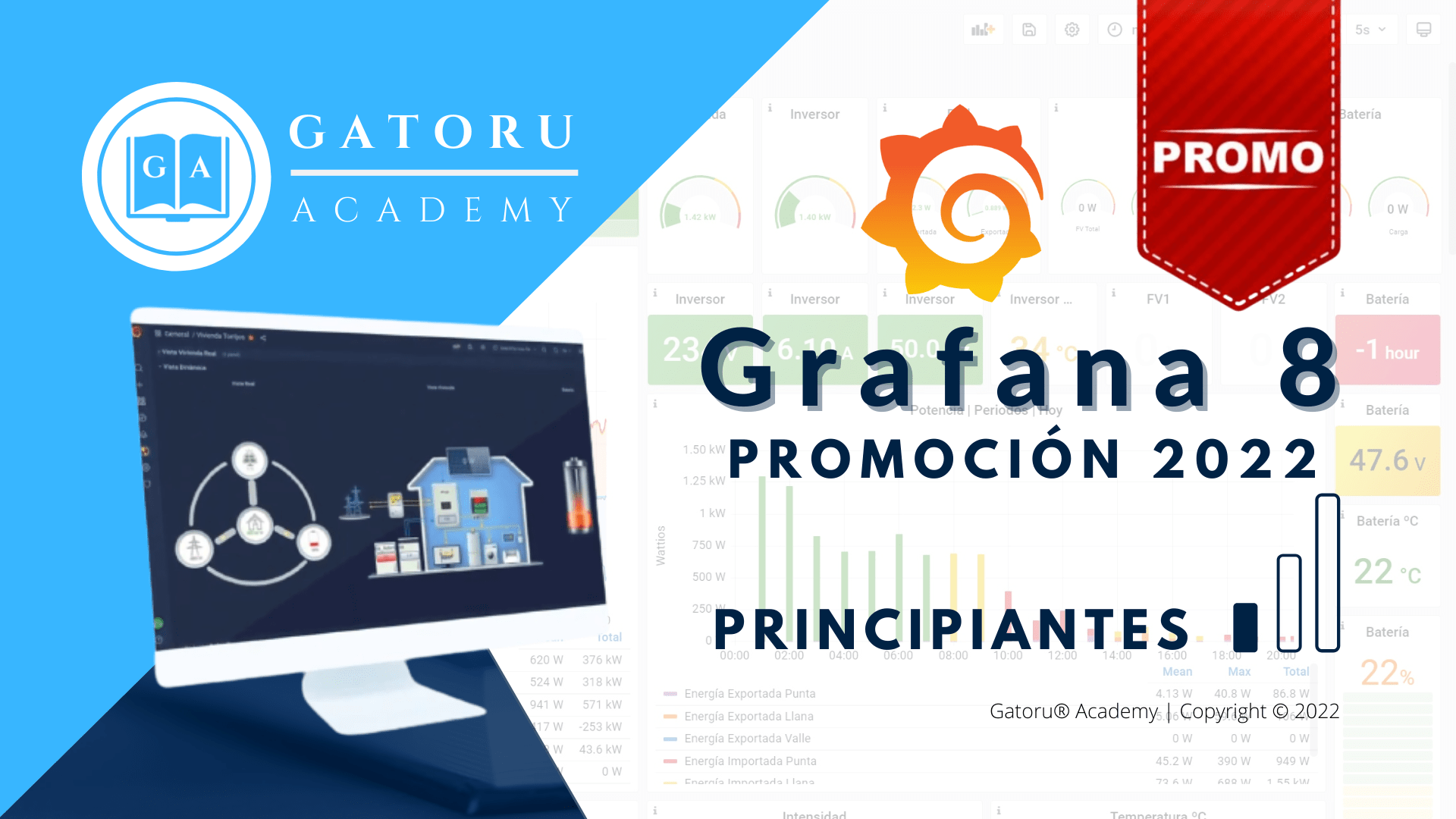 📘Grafana 8 Principiante 2022 | GATORU ACADEMY®